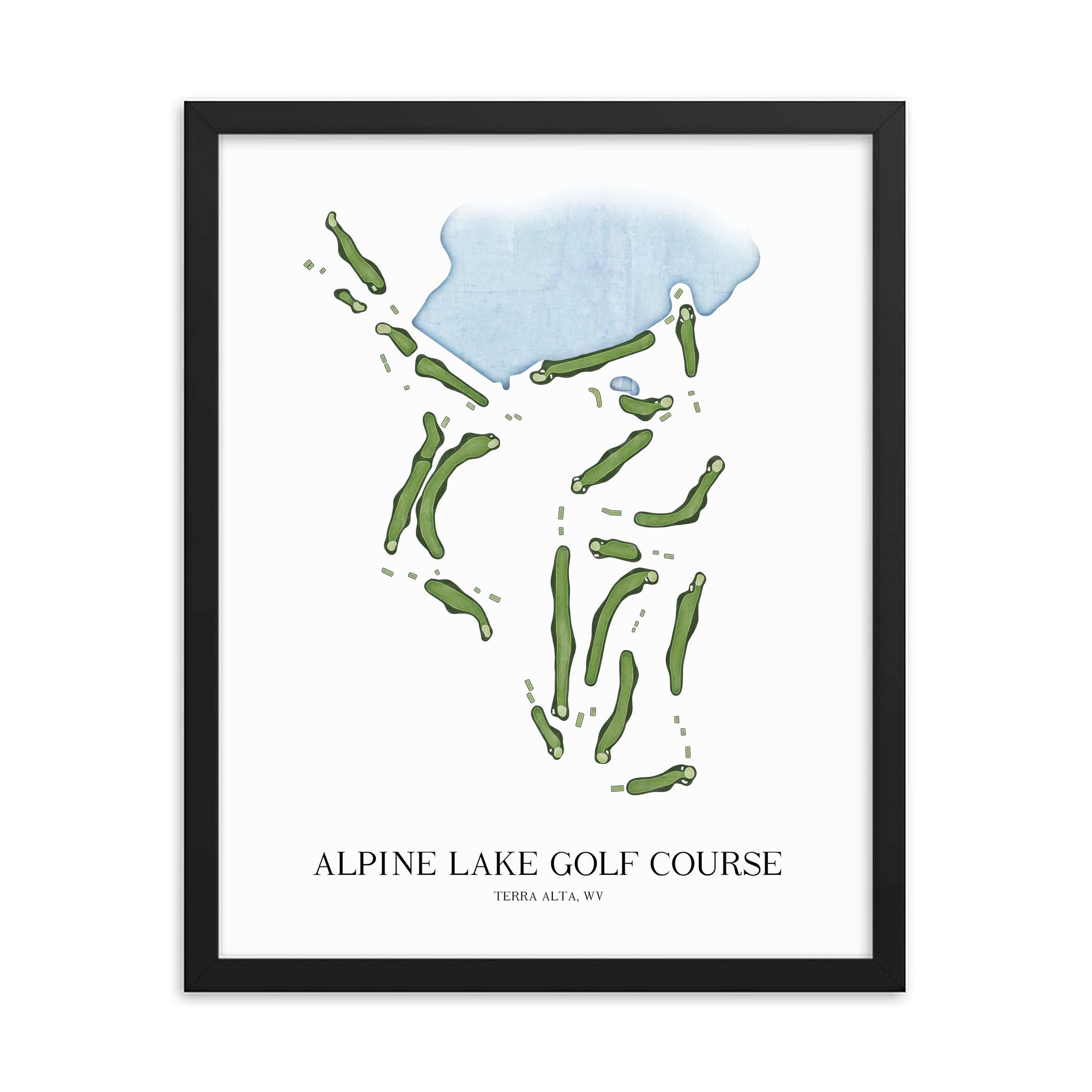 Alpine Lake Golf Course - Golf Course Print
