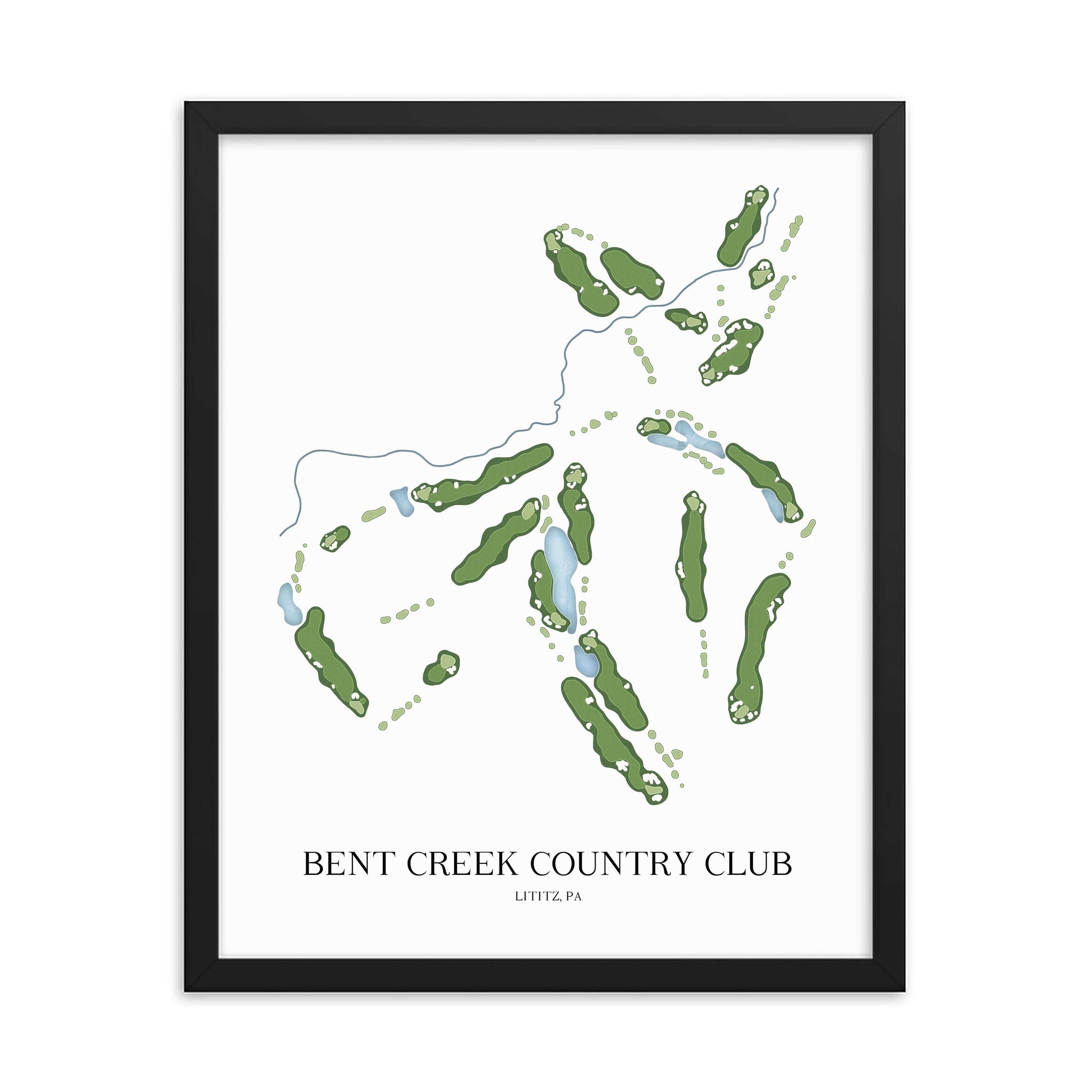 Bent Creek Country Club - Golf Course Print