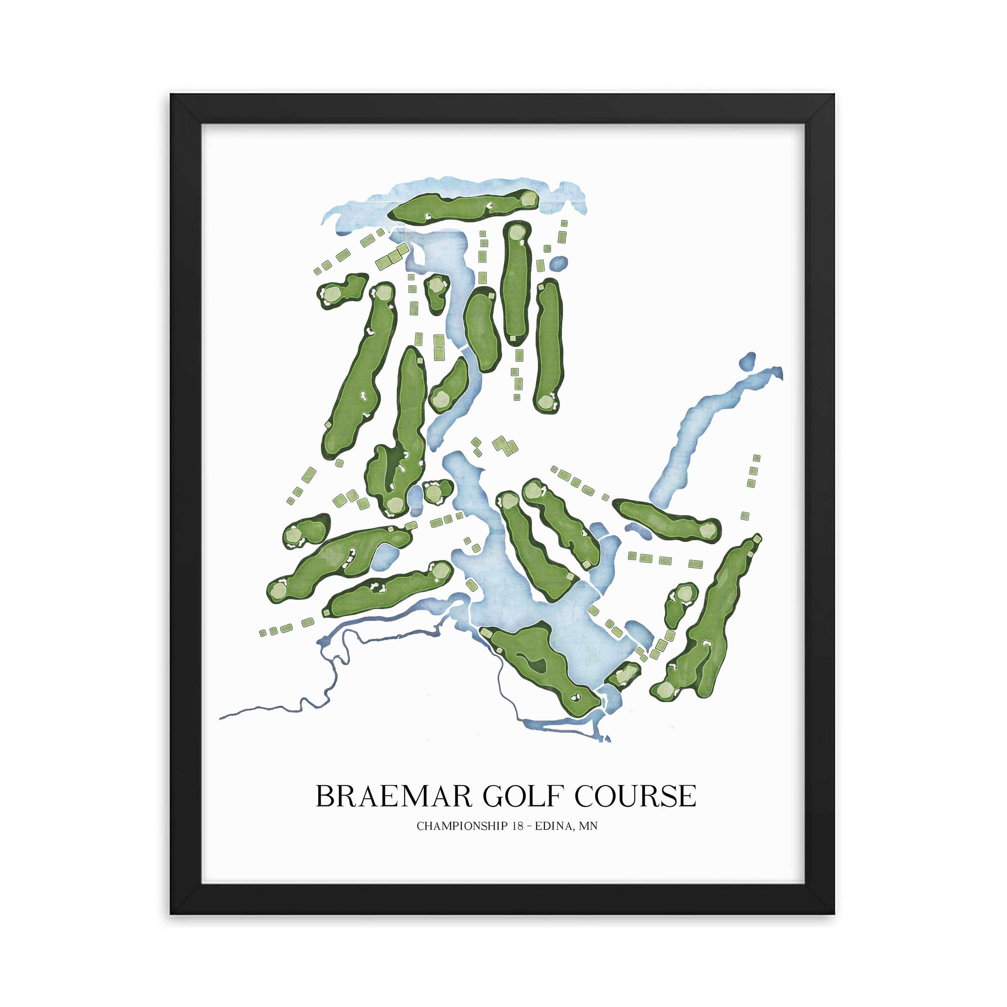 Braemar Golf Course - Golf Course Print