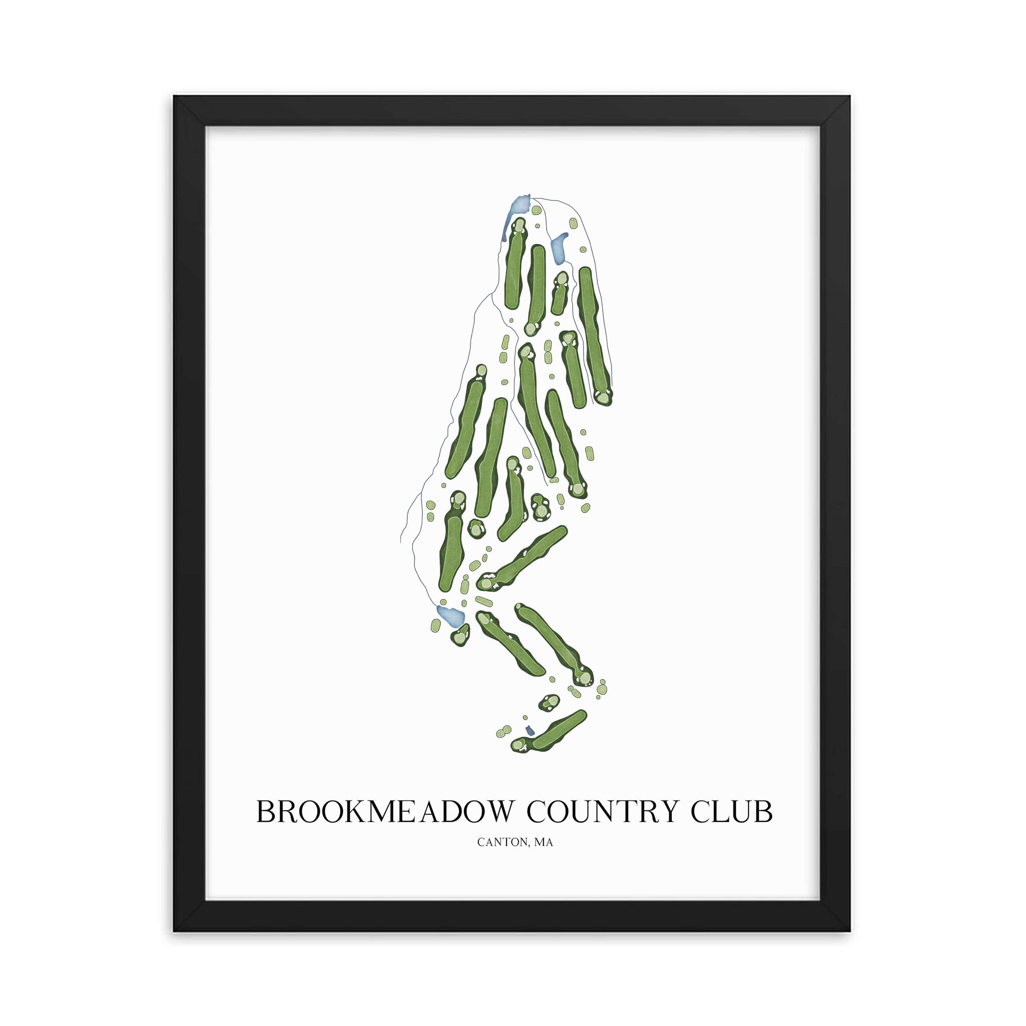 Brookmeadow Country Club - Golf Course Print