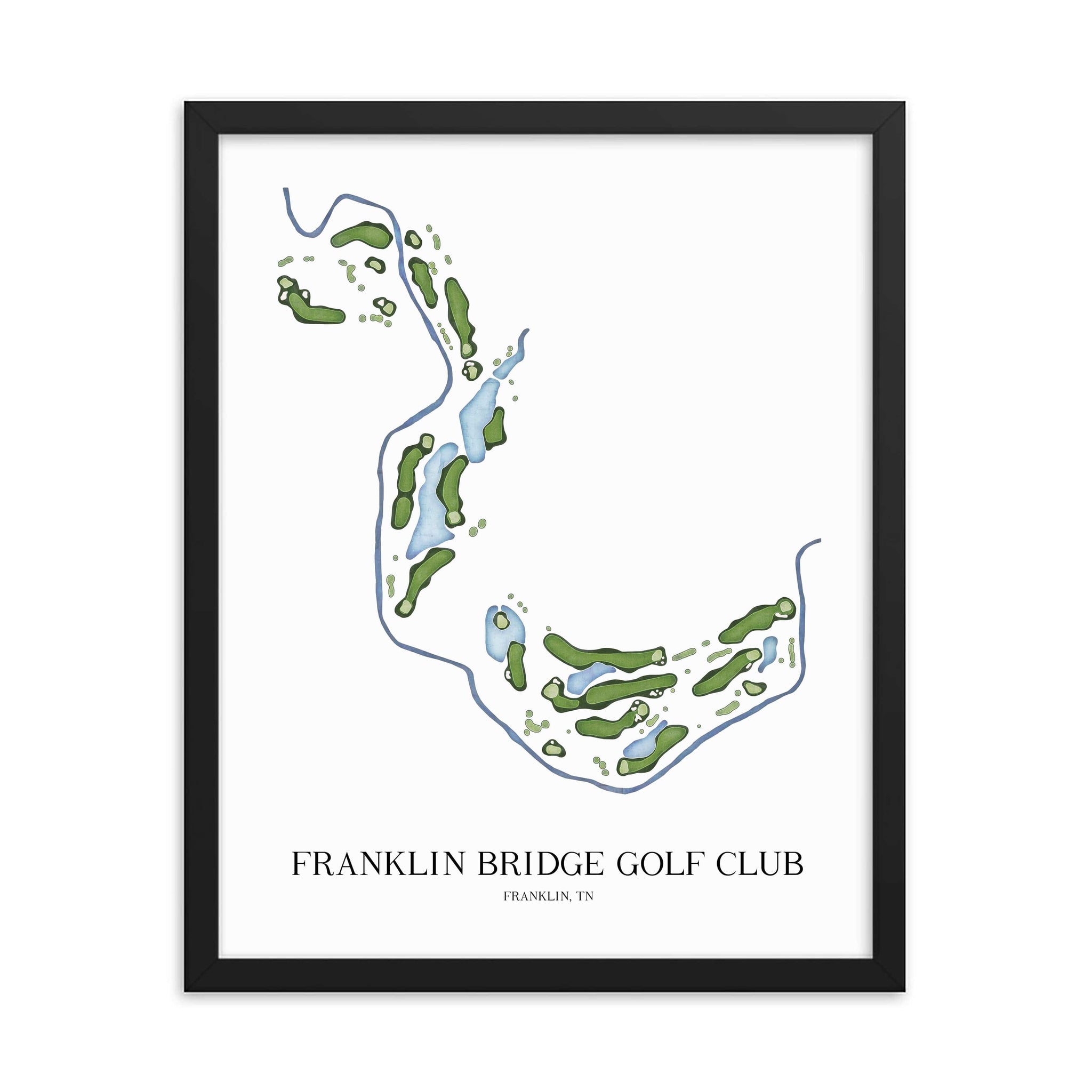 Franklin Bridge Golf Club - Golf Course Print