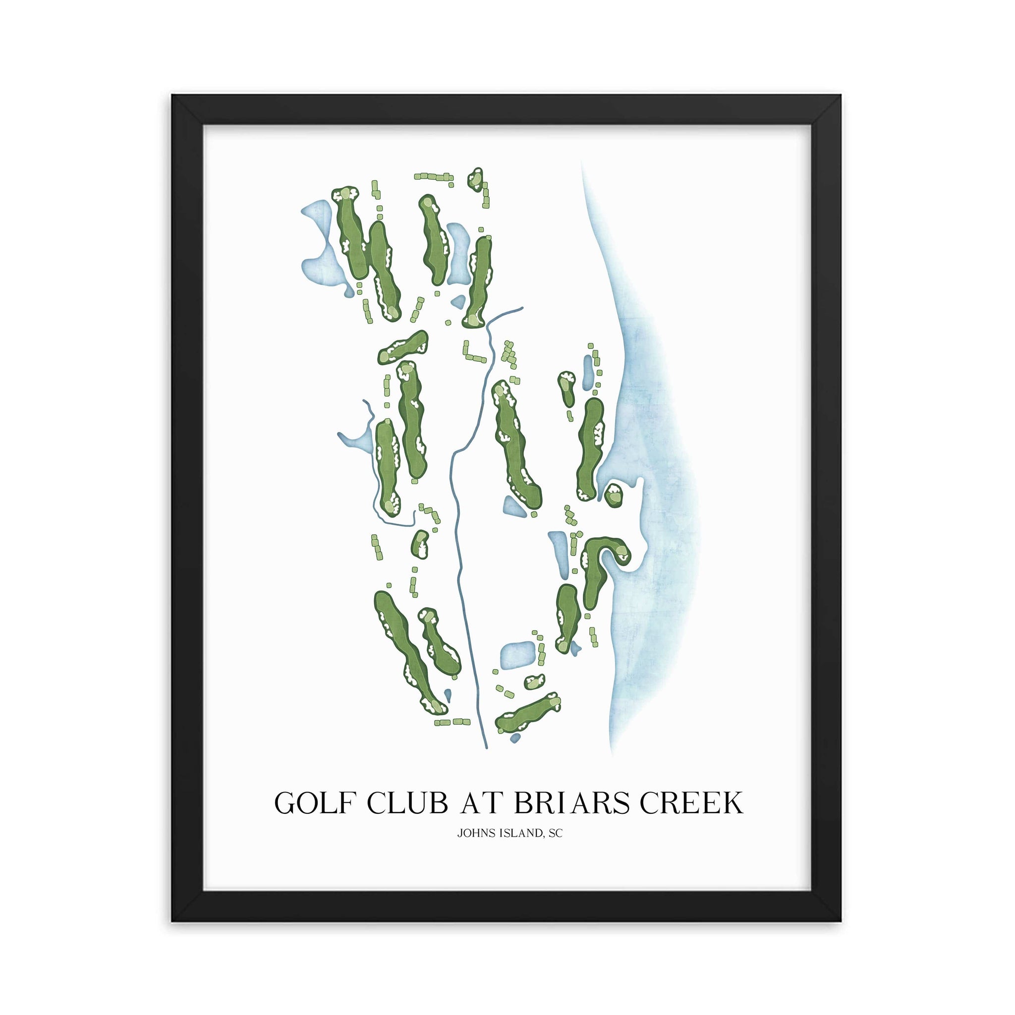 Golf Club at Briars Creek - Golf Course Print