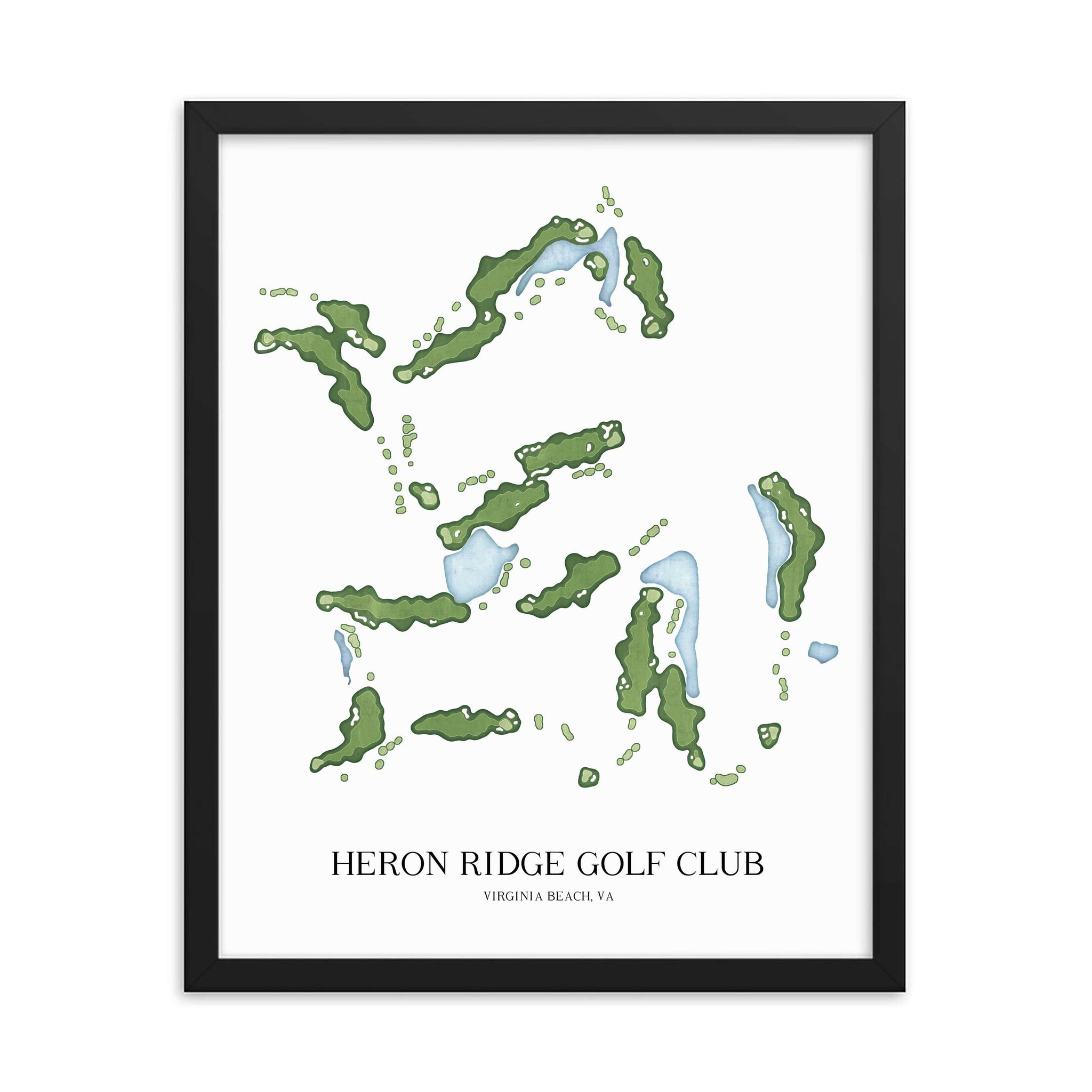 Heron Ridge Golf Club - Golf Course Print