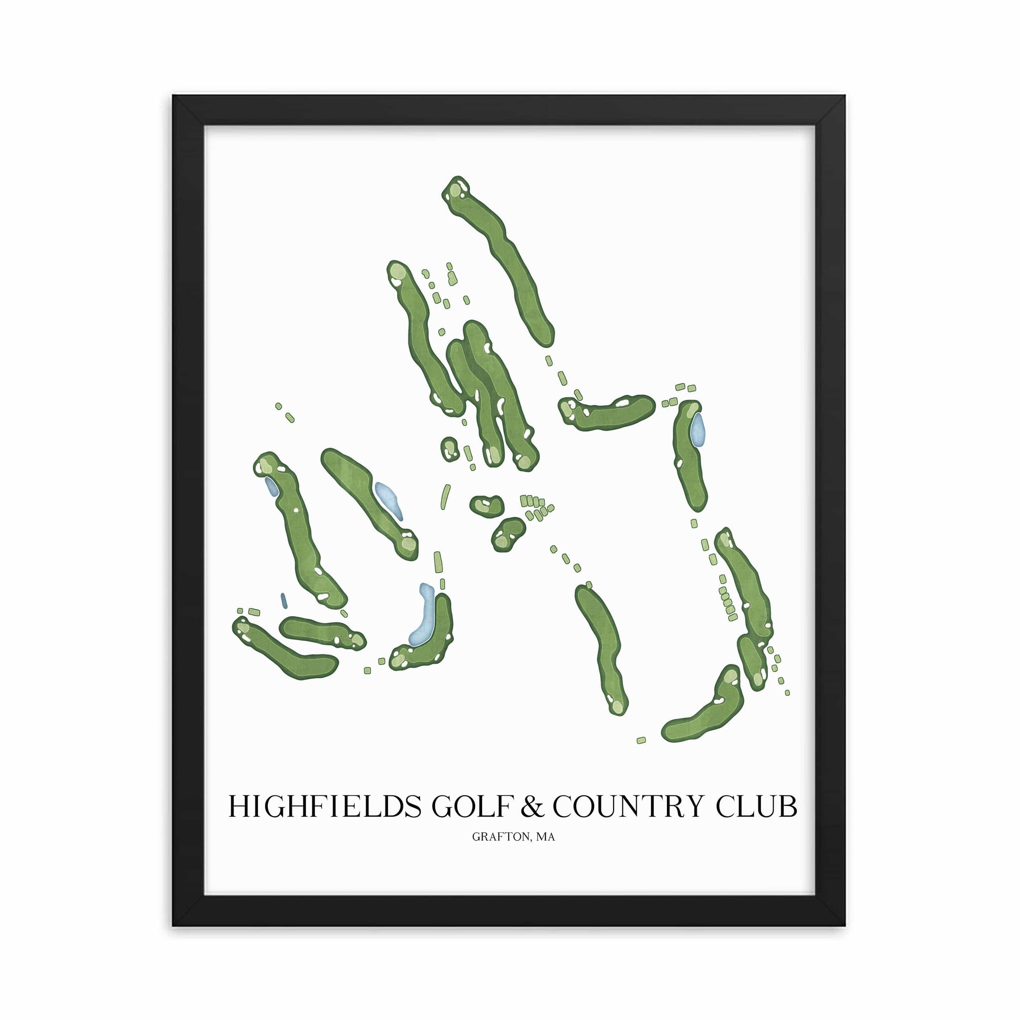 Highfields Golf Country Club - Golf Course Print