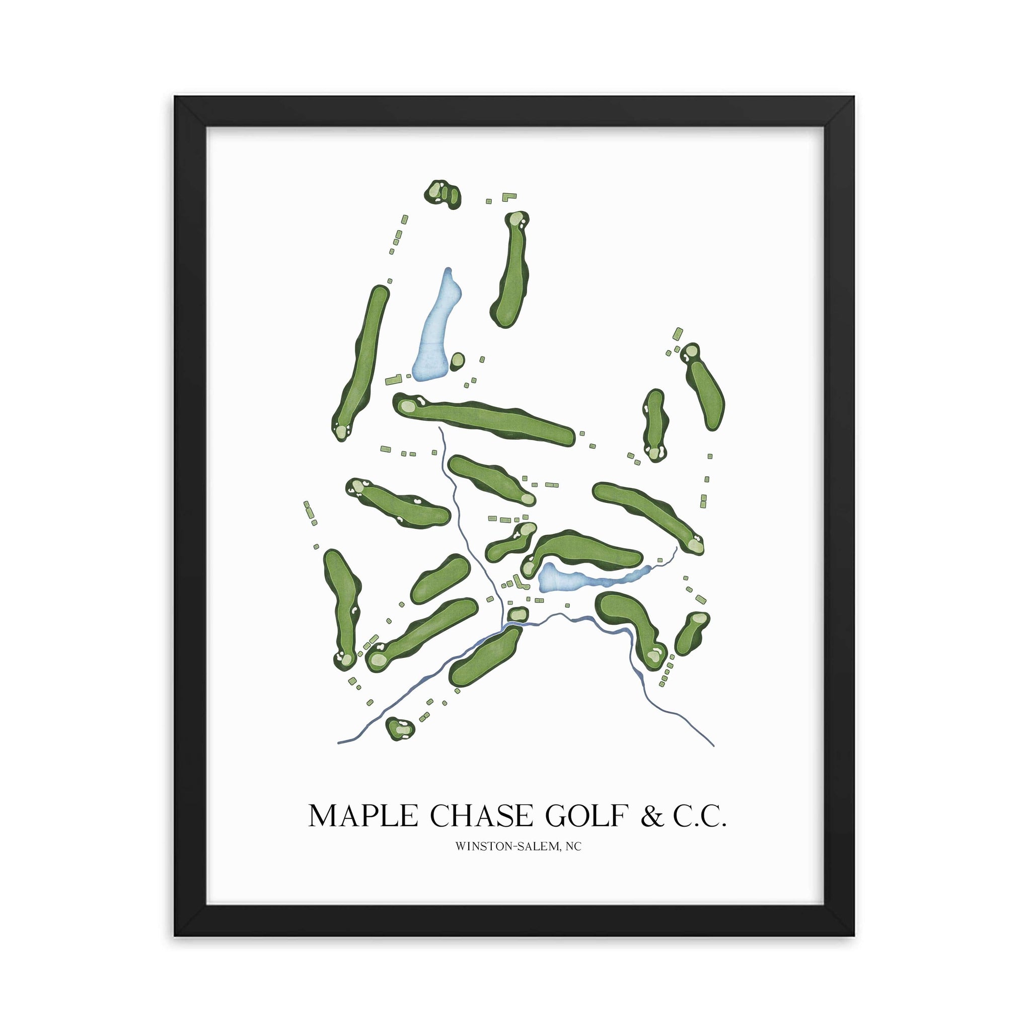 Maple Chase Golf and Country Club - Golf Course Print