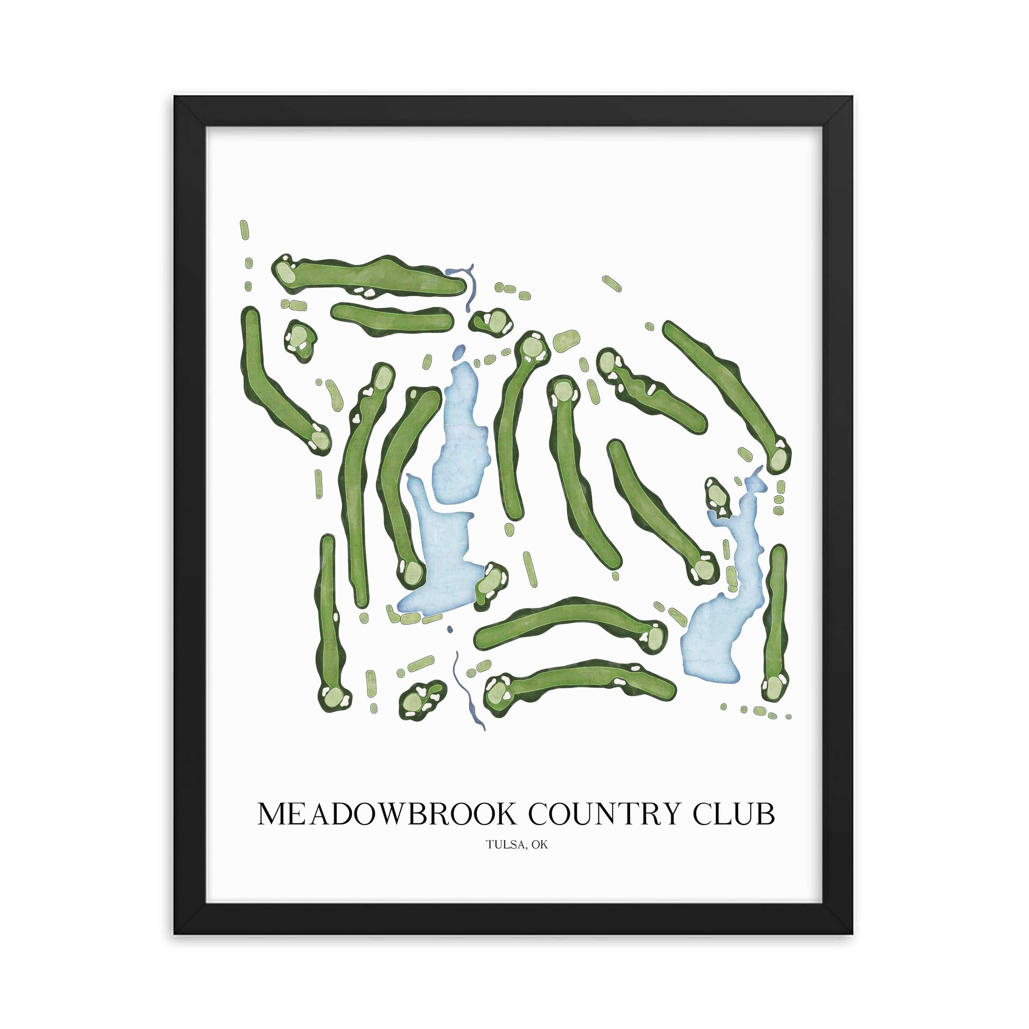 Meadowbrook Country Club - Golf Course Print