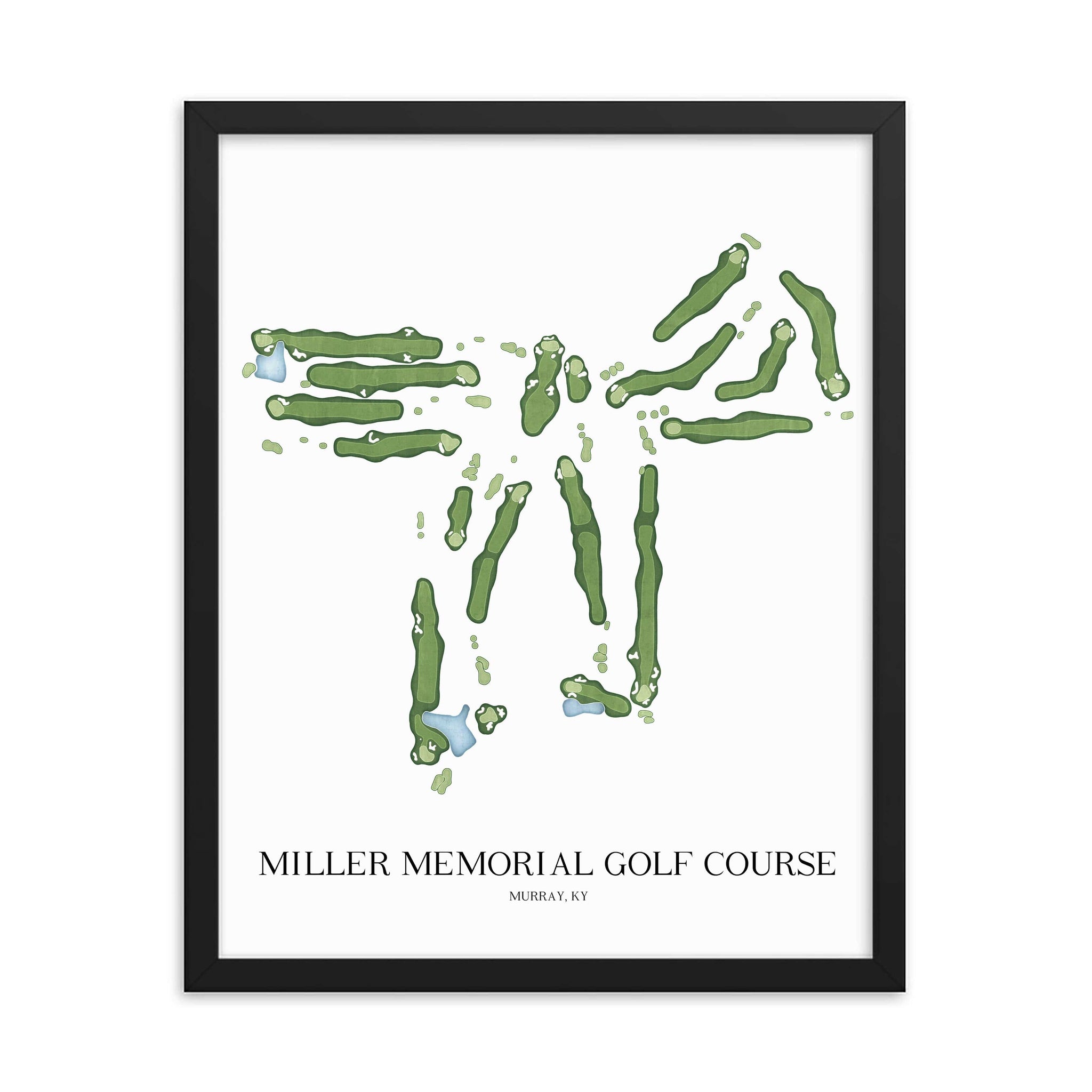 Miller Memorial Golf Course - Golf Course Print