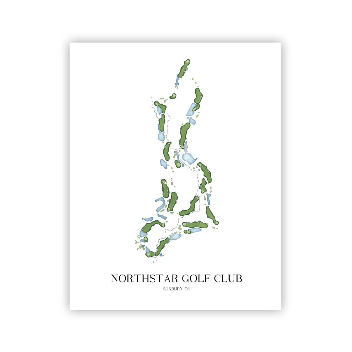 Northstar Golf Club - Golf Course Print