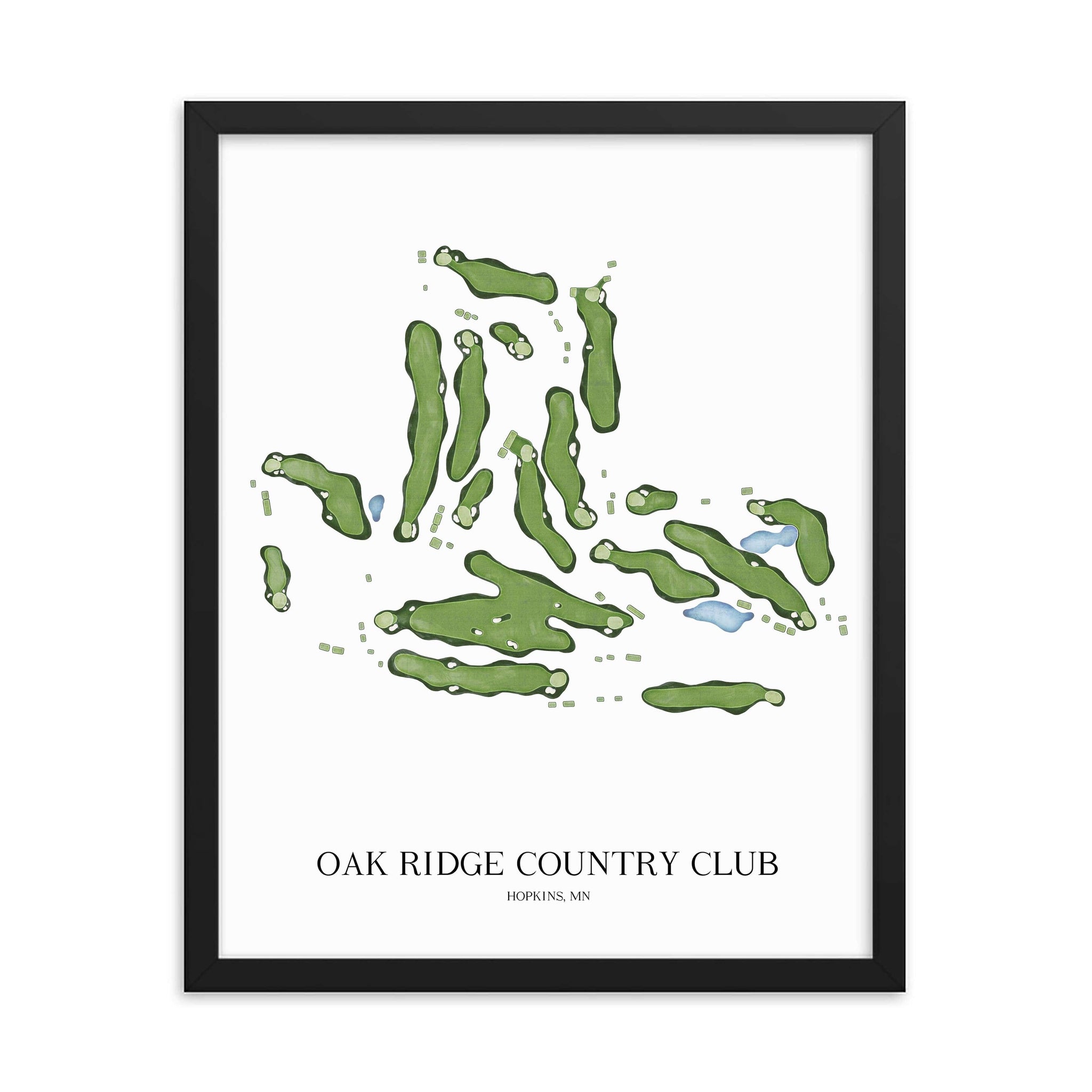 Oak Ridge Country Club - Golf Course Print