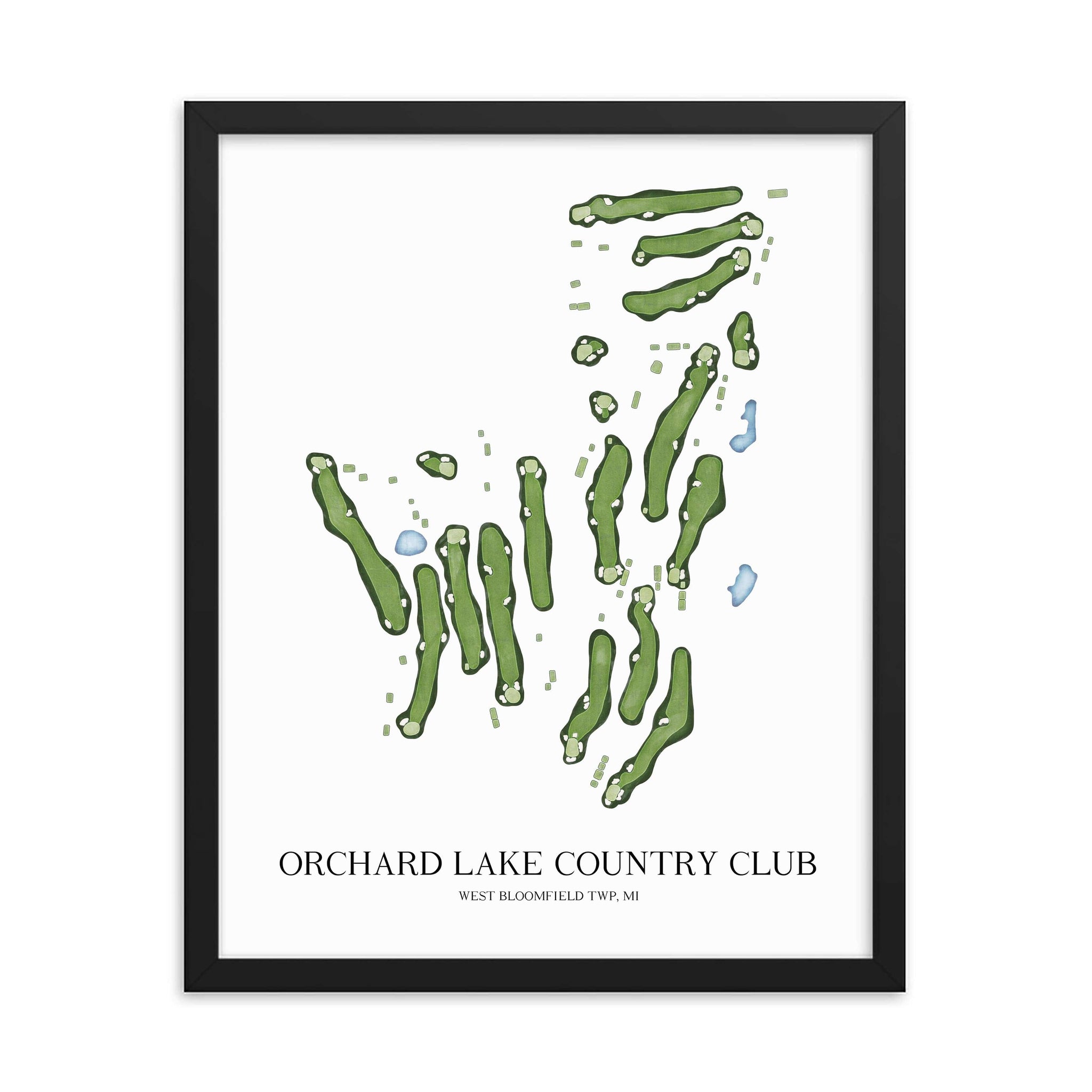 Orchard Lake Country Club - Golf Course Print