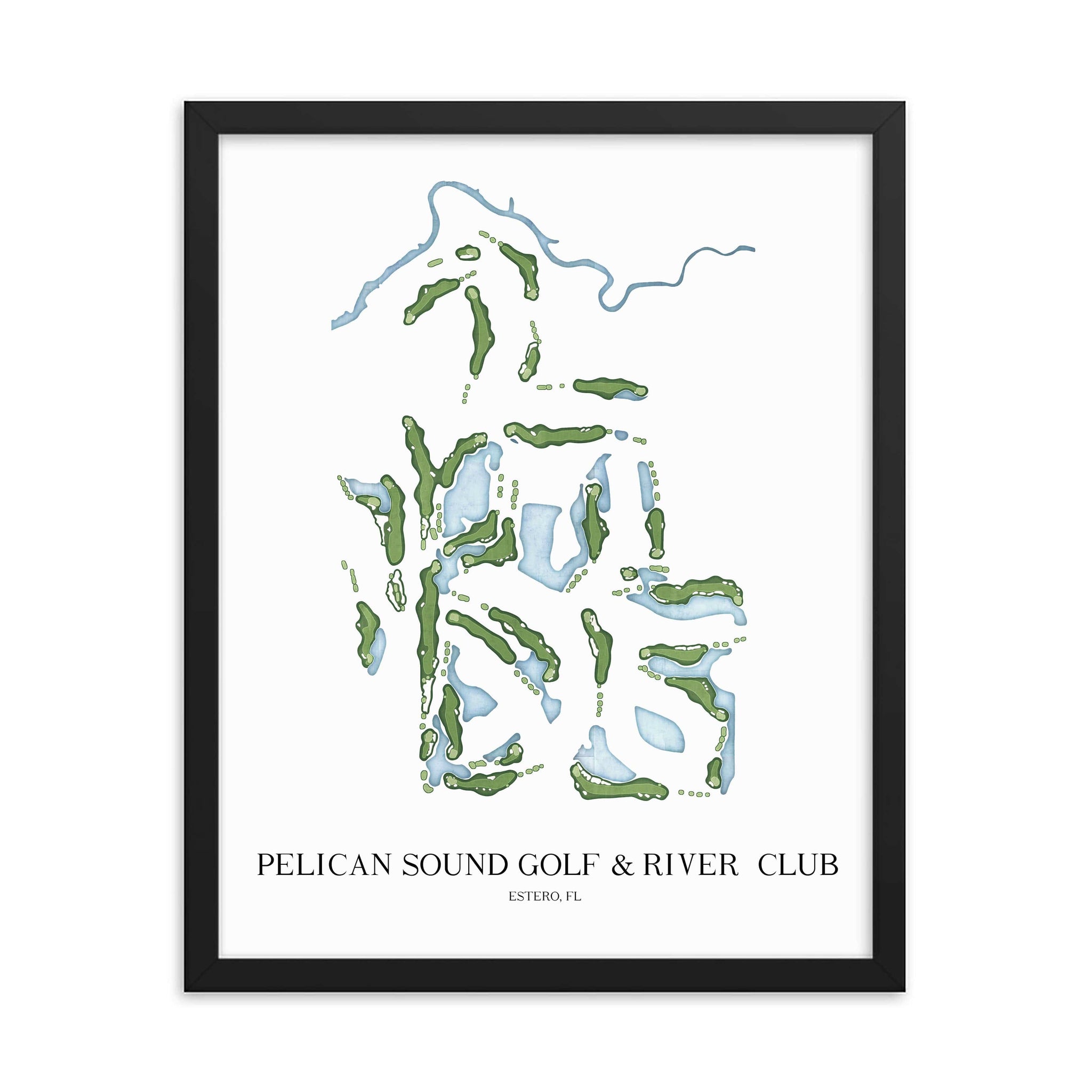 Pelican Sound Golf and River Club - Golf Course Print