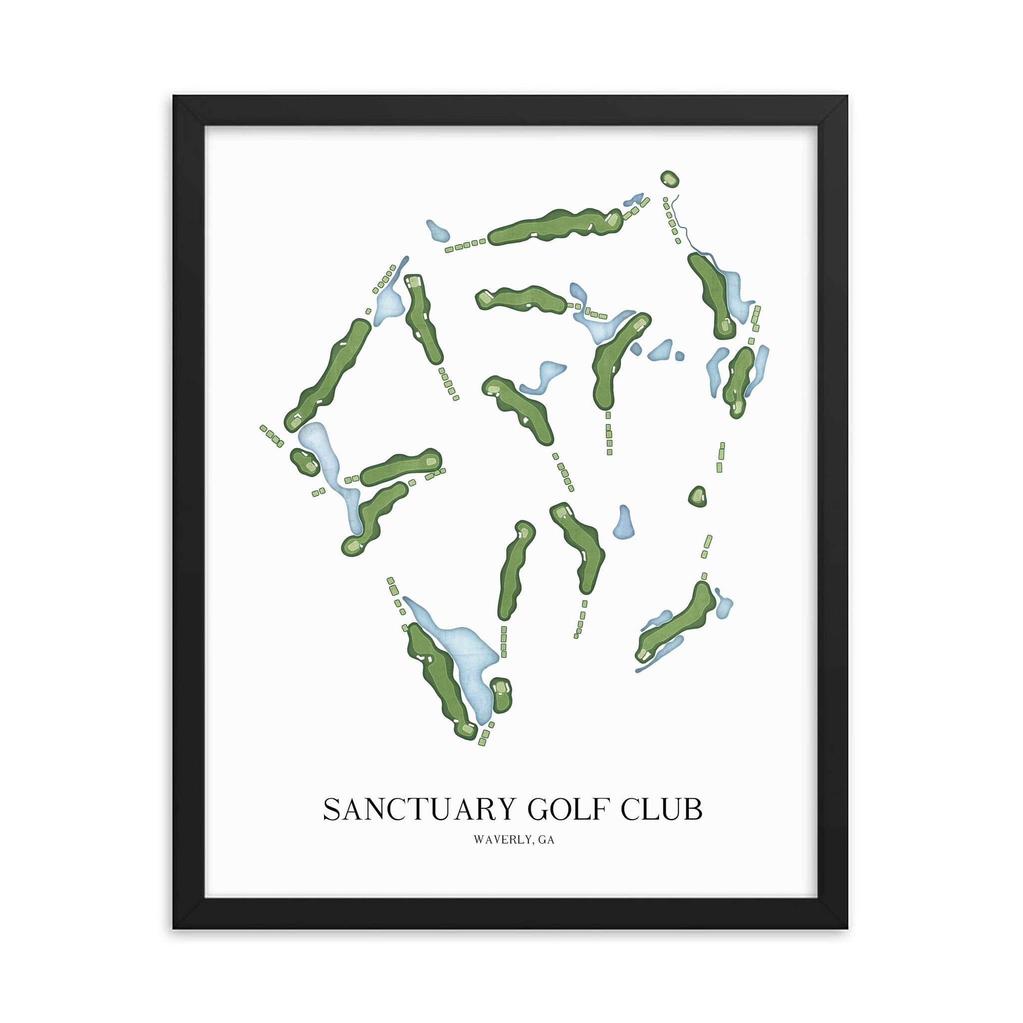 Sanctuary Golf Club - Golf Course Print