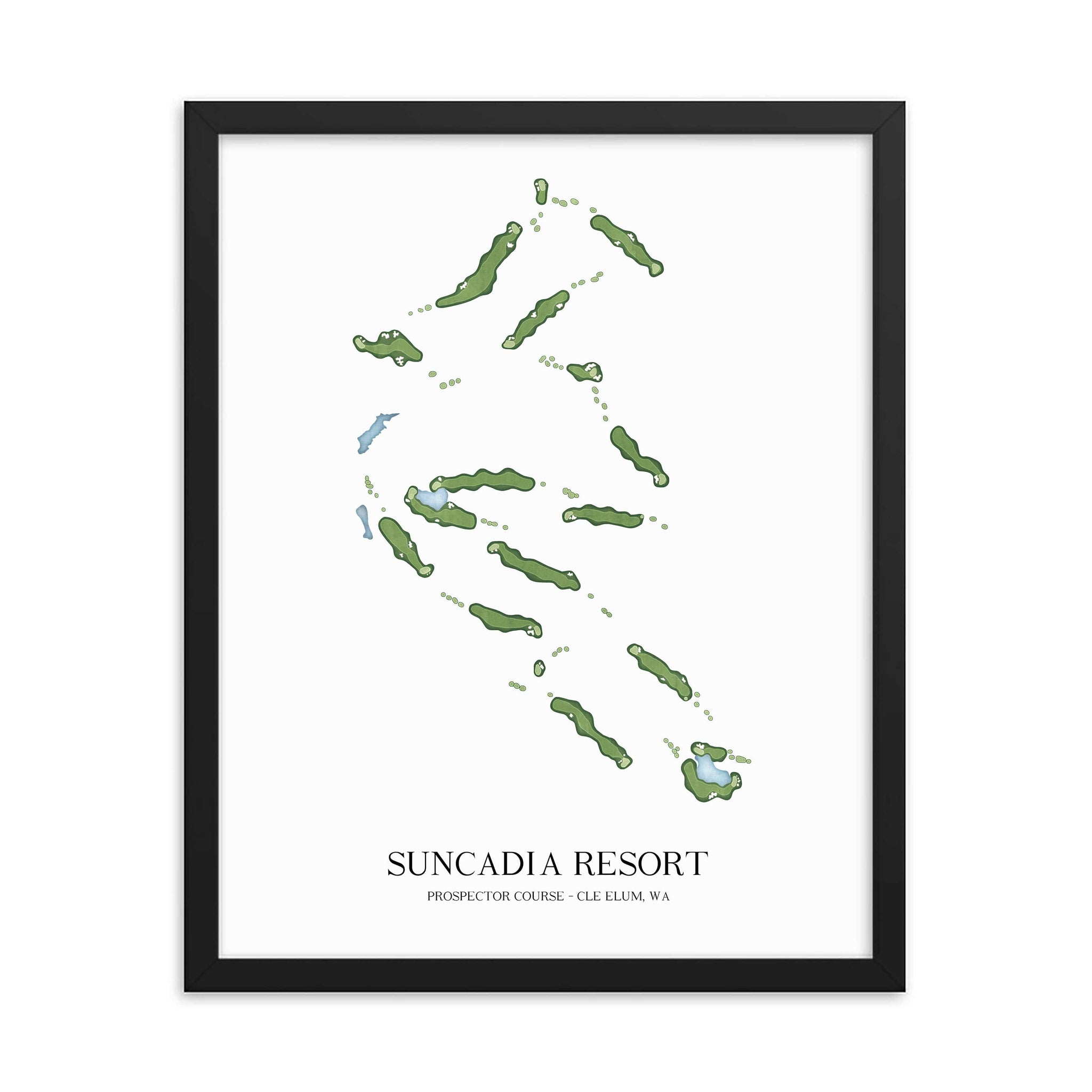 Suncadia Resort - Prospector Course - Golf Course Print