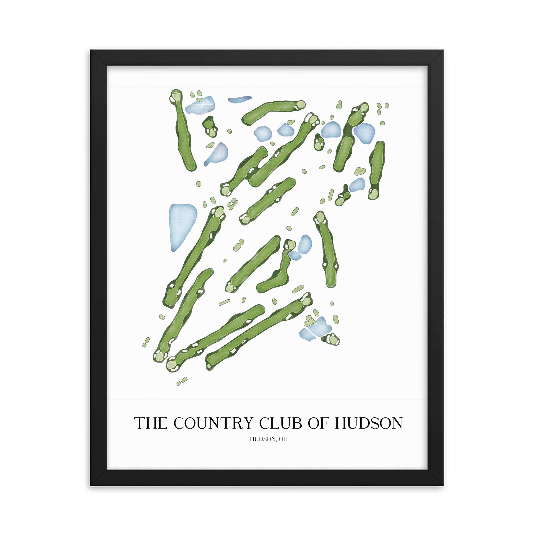 The Country Club of Hudson - Golf Course Print